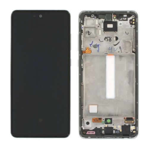 LCD SAMSUNG A52 (4G) / A525 / A52 (5G) / A526 WHITE WITH FRAME ORIGINAL ...