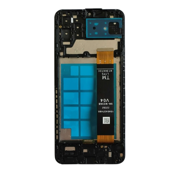 LCD SAMSUNG A13 4G / A135 / A137 BLACK WITH FRAME (Original Packing ...